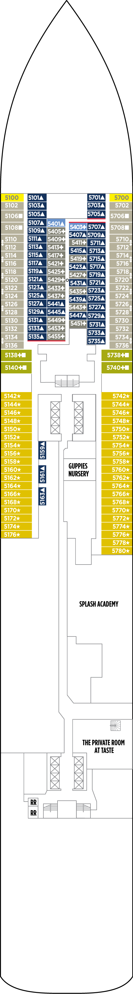 Printout of Deck Plans - Escape? - Norwegian Cruise Line - Cruise ...