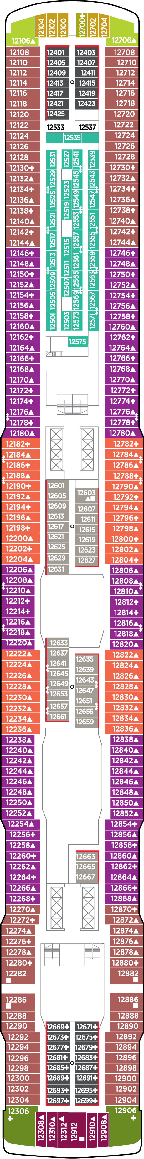 Printout of Deck Plans - Escape? - Norwegian Cruise Line - Cruise ...