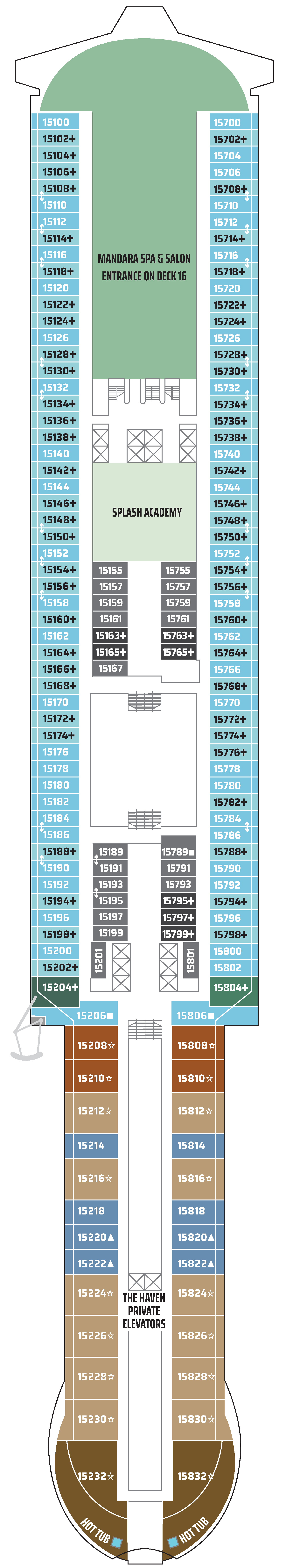 Norwegian Aqua Cruise Ship | Deck Plans | Norwegian Cruise Line