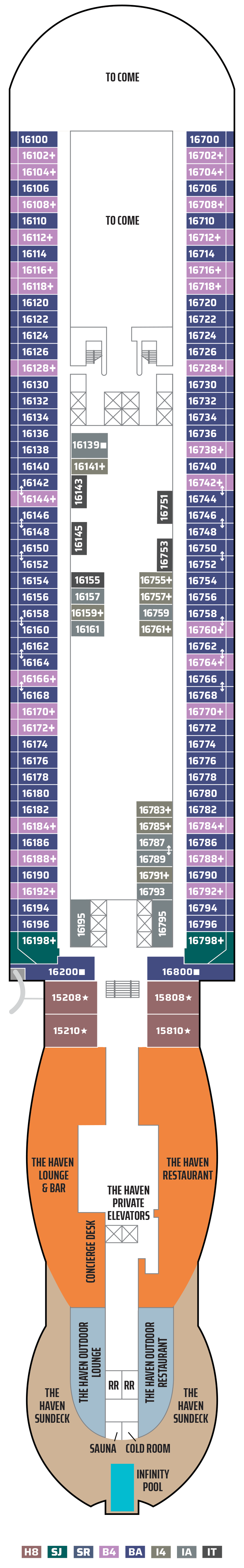 Norwegian Aqua Cruise Ship | Deck Plans | Norwegian Cruise Line