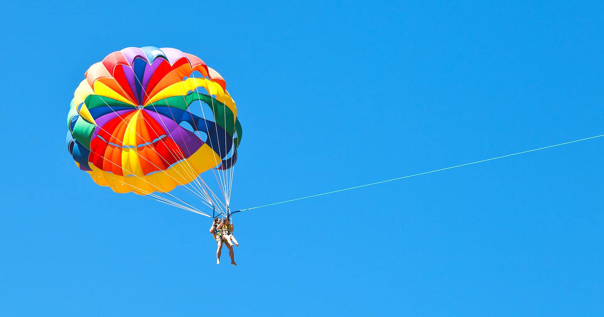 Harvest Caye, Belize Parasail Adventure Excursion | Norwegian Cruise Line