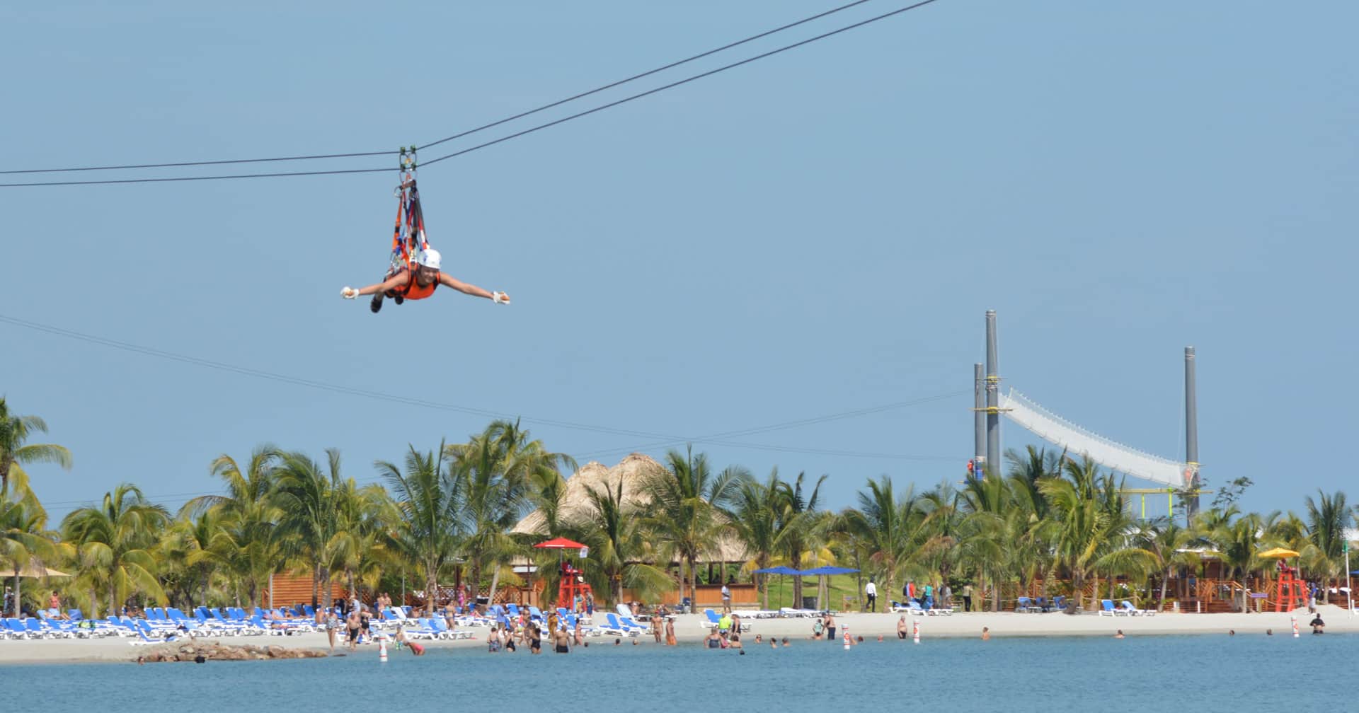 Harvest Caye, Belize Superman Zipline Excursion | Norwegian Cruise Line
