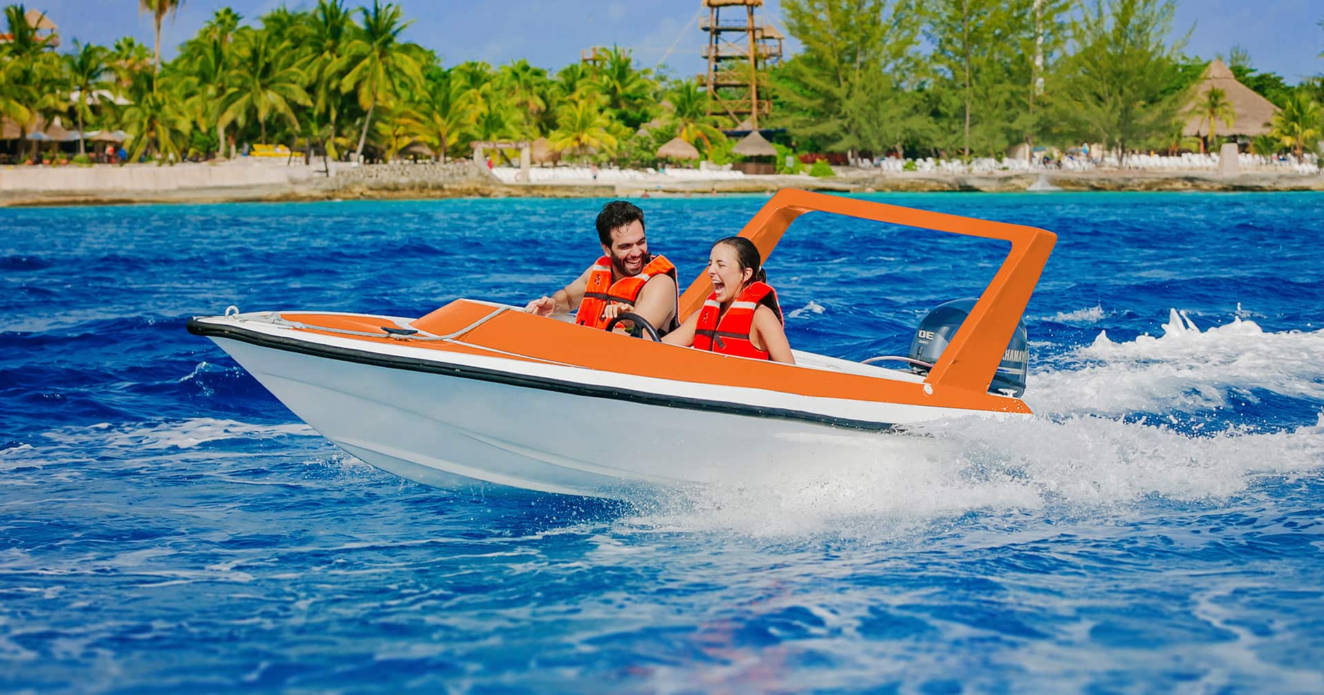 Cozumel, Mexico Captain In Your Own Mini Speed Boat Excursion ...