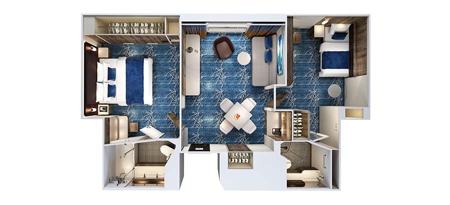 Norwegian Joy Concierge Family Inside Room - Norwegian Cruise Line ...