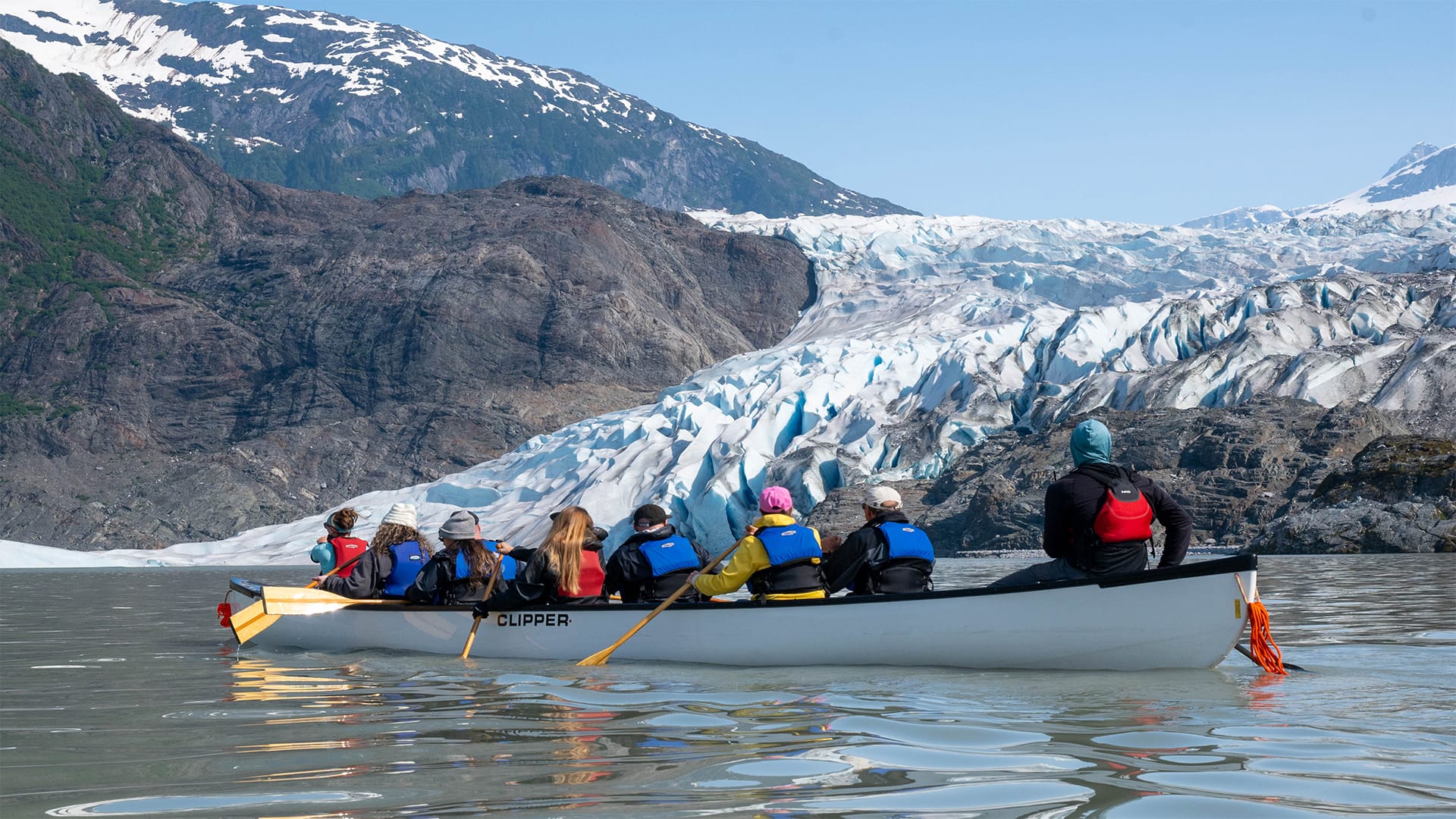Juneau, Alaska Mendenhall Glacier Canoe Paddle & Trek Excursion ...