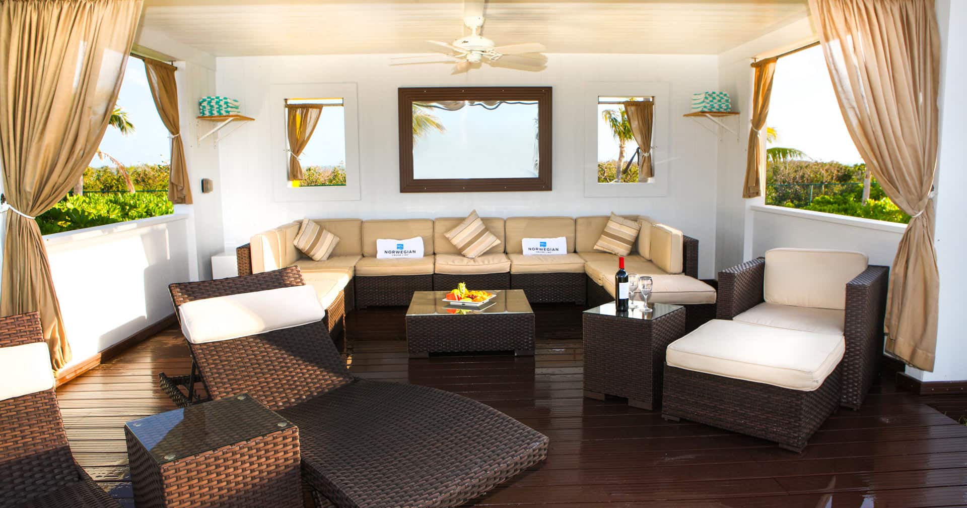 Great Stirrup Cay, Bahamas Premier Cabana - All Day Excursion ...