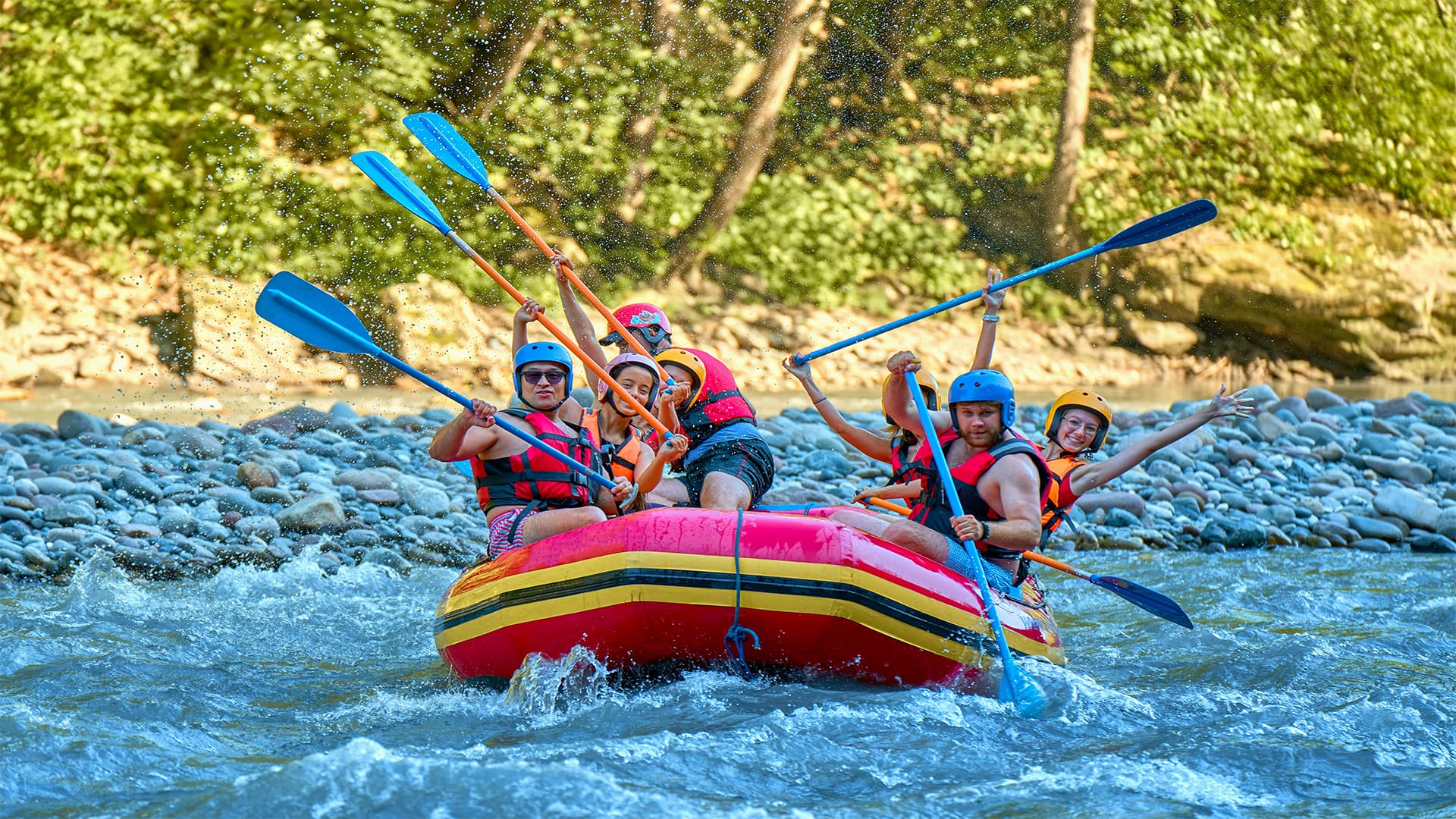 Puntarenas (Puerto Caldera), Costa Rica Corobici River Raft - Floating ...