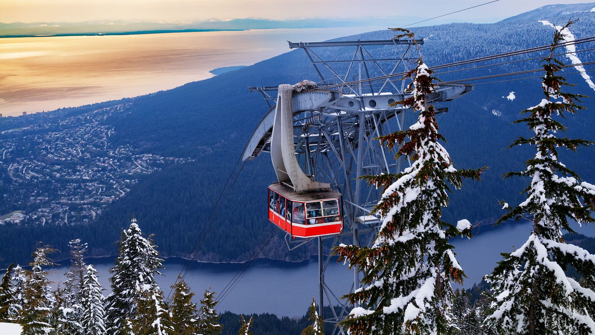 Vancouver, British Columbia Scenic Grouse Mountain Excursion ...