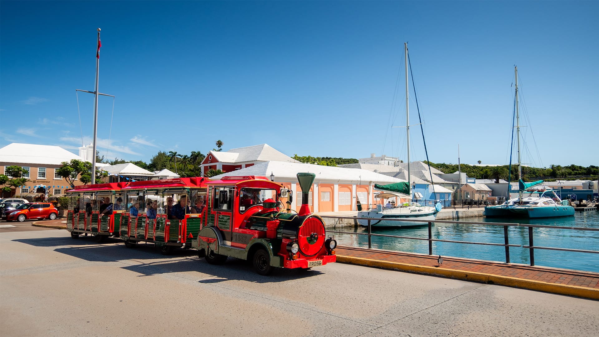 Royal Naval Dockyard, Bermuda Old Towne Train Tour Excursion ...