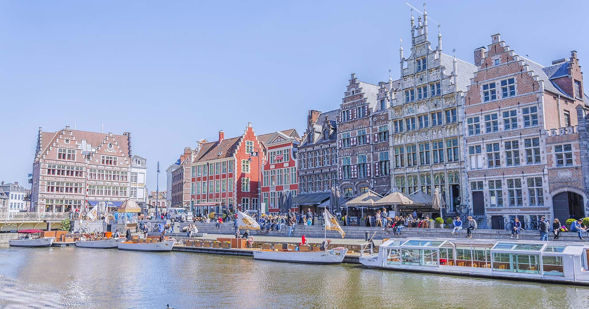 Brussels / Bruges (Zeebrugge), Belgium Ghent Delights: Canal Charms ...
